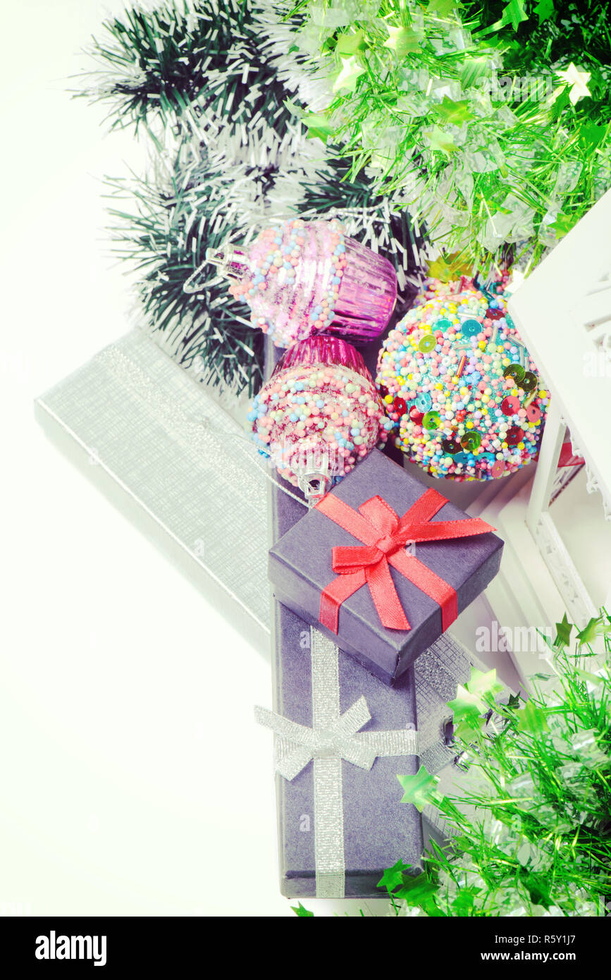 Pile presents elevated view hi-res stock photography and images - Alamy