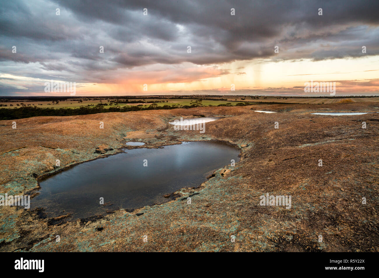 Australian outback landscape pool water hi-res stock photography and ...