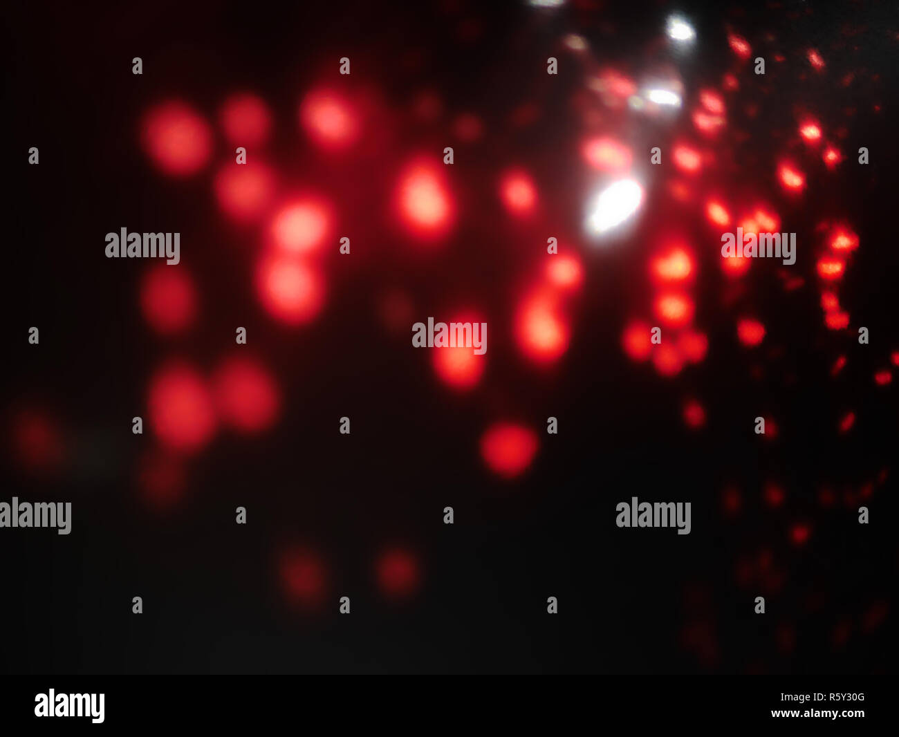 abstract lens flare on background. defocused bokeh lights. blur ...