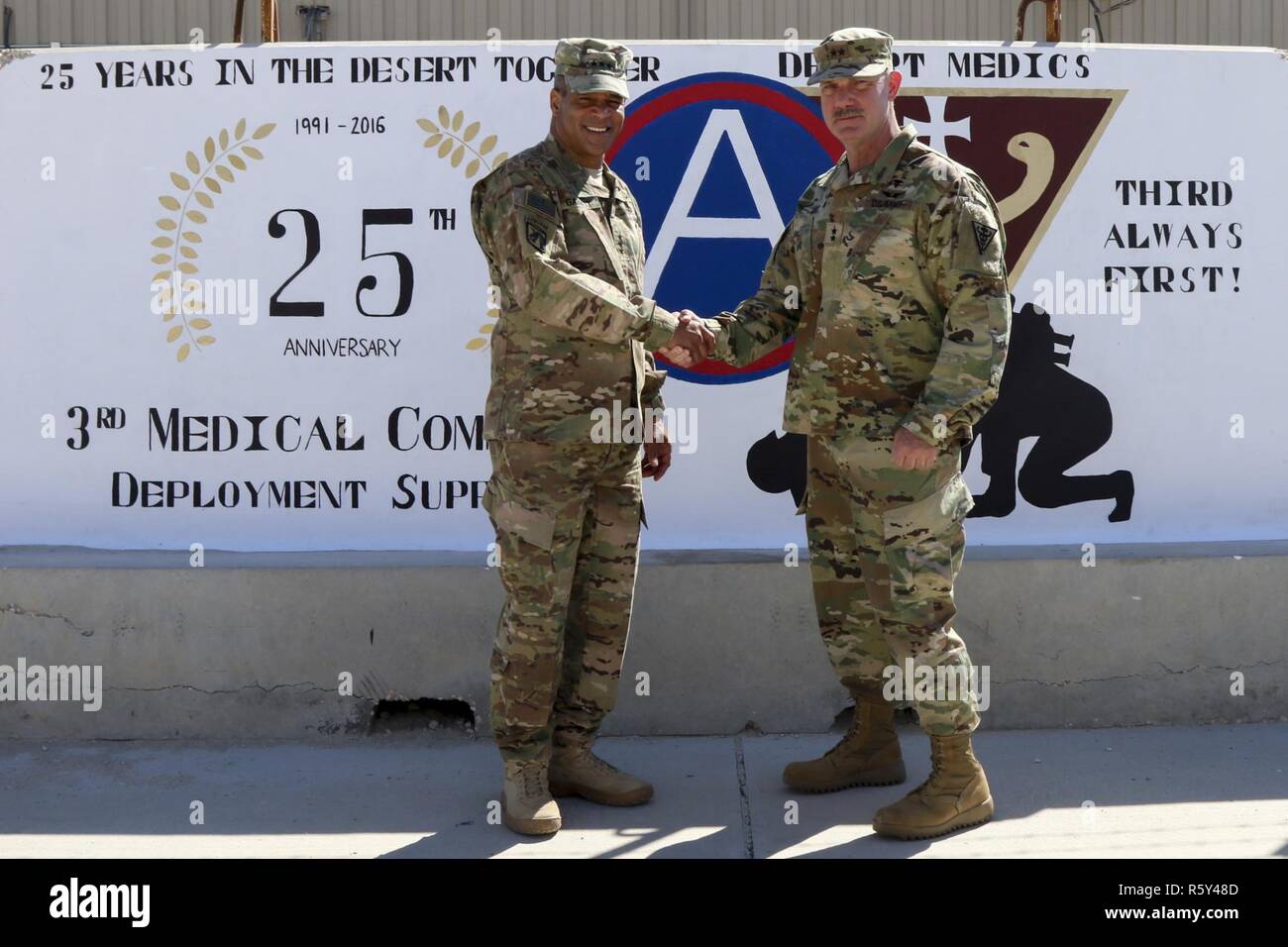 Lt. Gen. Michael Garrett, commanding general of U.S. Army Central and ...