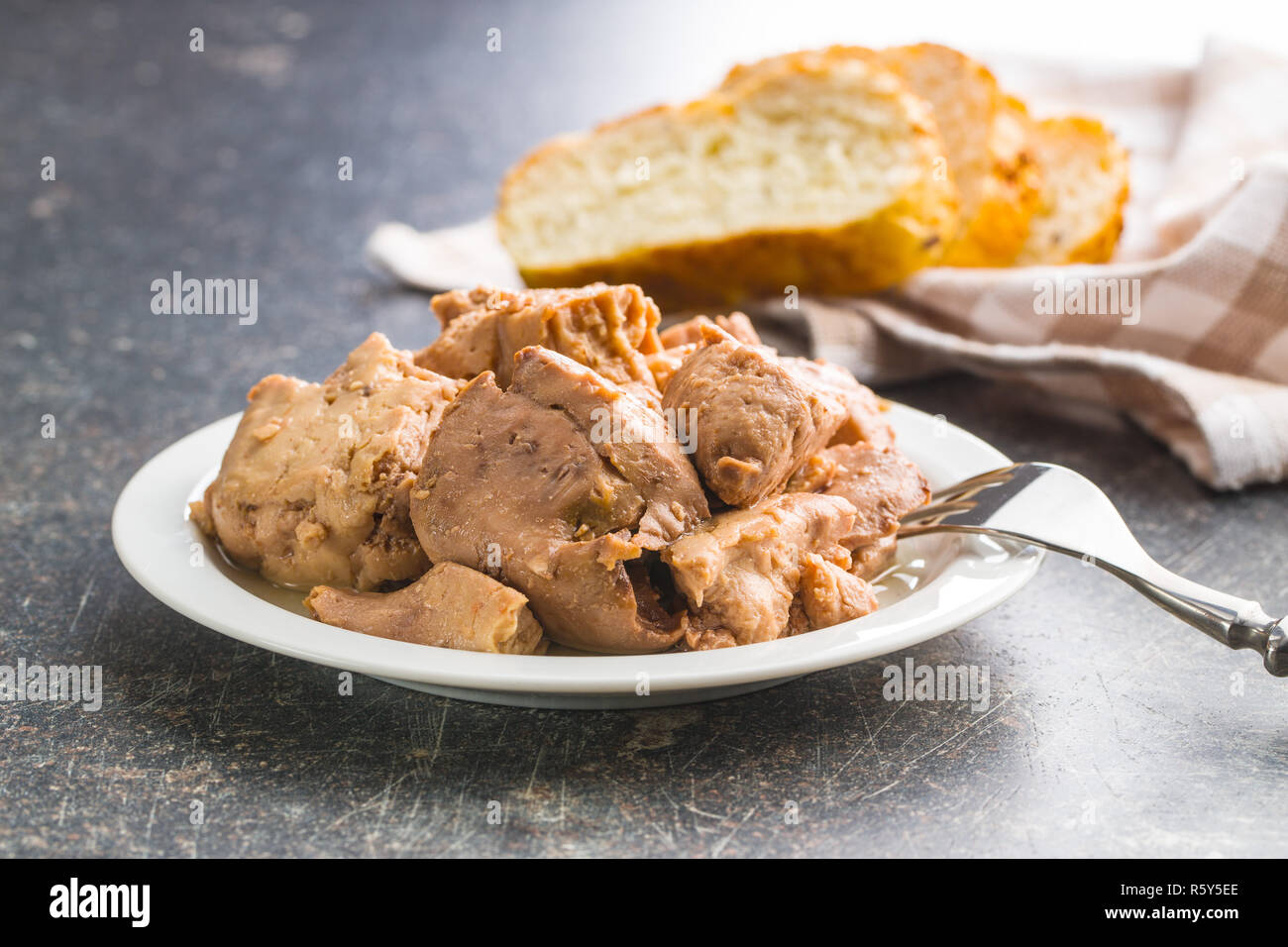 Cod liver in oil Stock Photo - Alamy