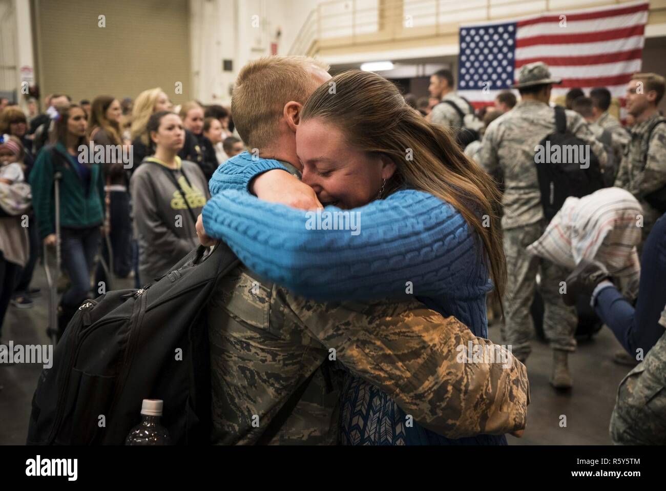Capt. Torrance Barach, 726th Air Control Squadron, reunites with his ...