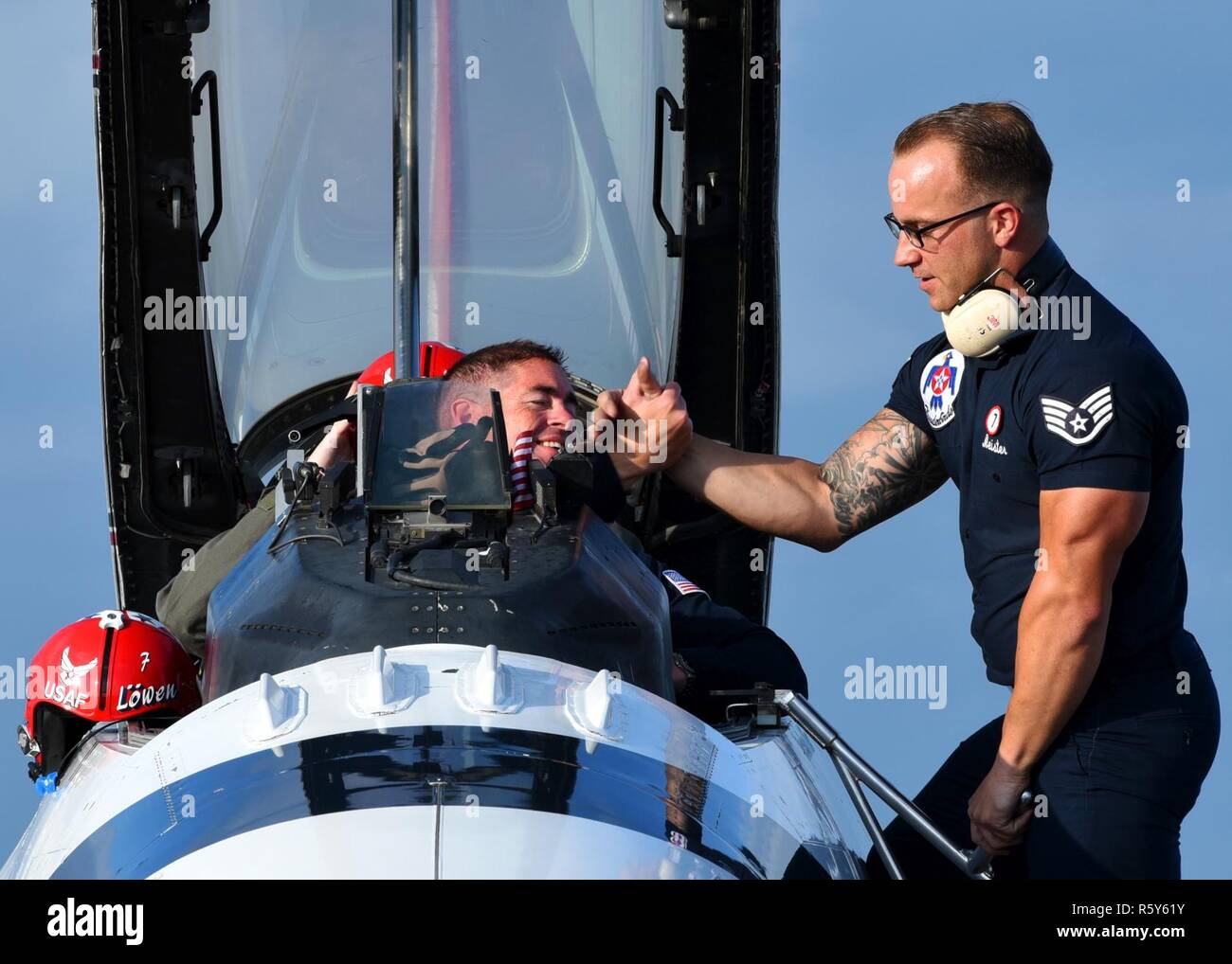 U.S Air Force Staff Sgt. Michael Meister, tactical aircraft maintenance ...