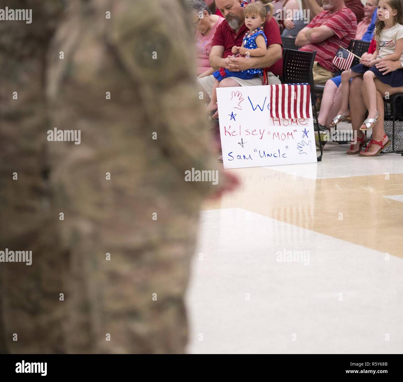 Nearly 70 members of Alpha Company, 777th Aviation Support Battalion ...
