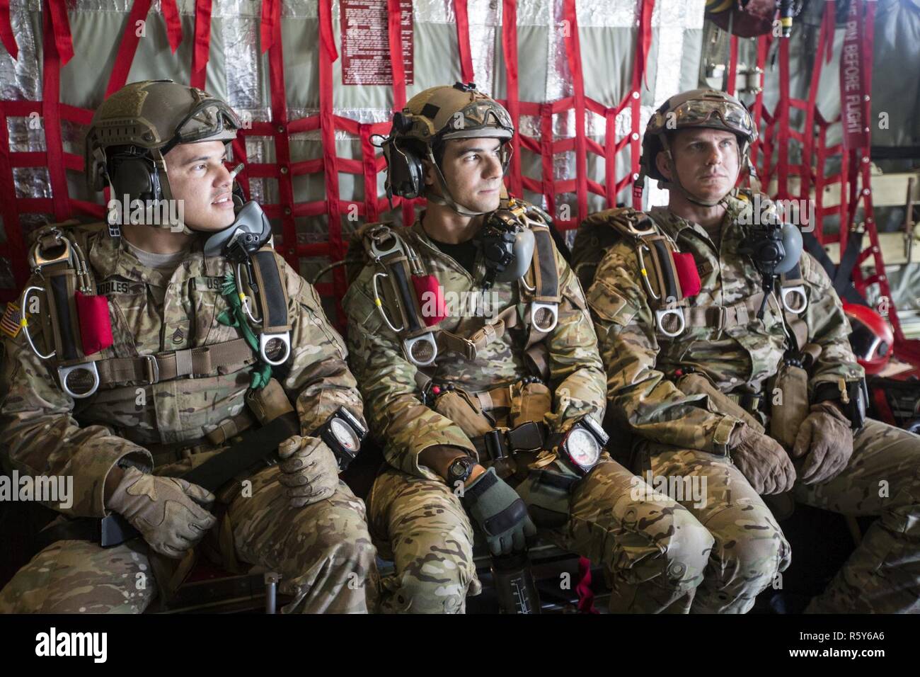 U.S. Special Operations Forces personnel take part in a military ...
