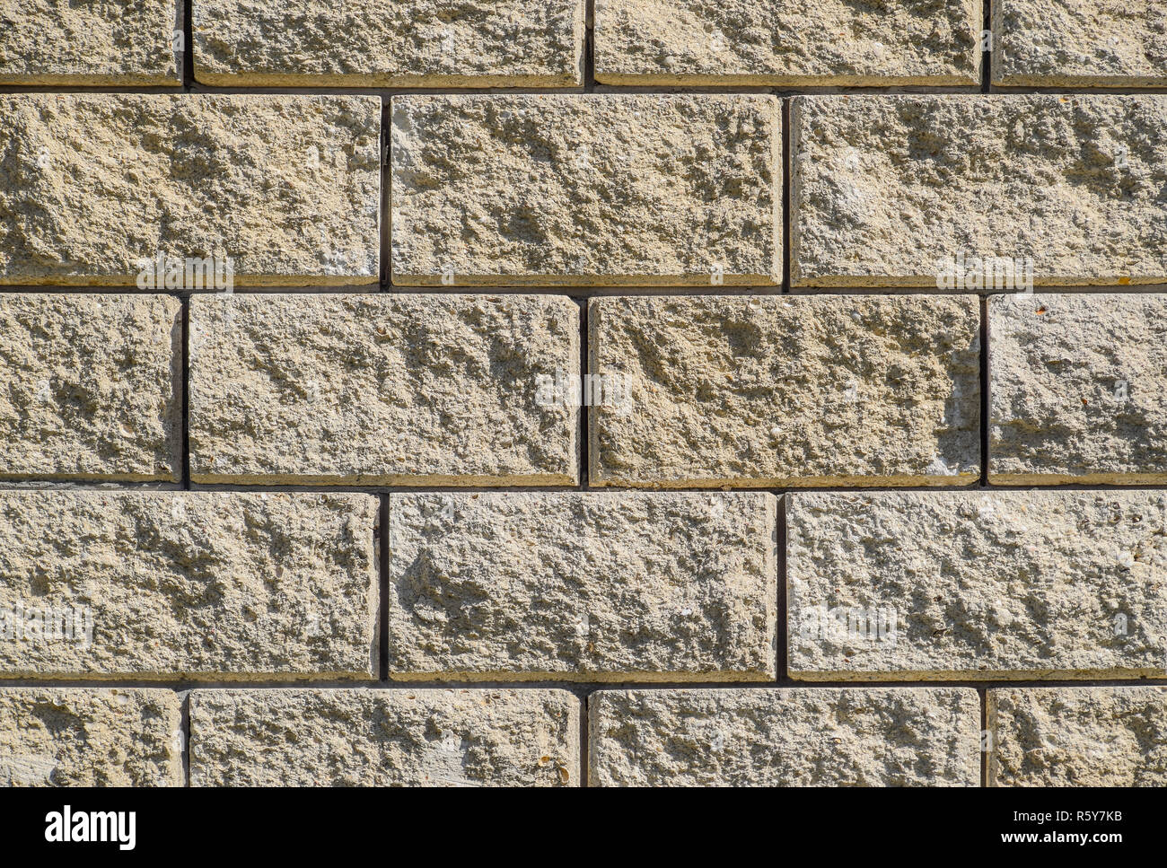 Sandstone brick wall render hi-res stock photography and images - Alamy