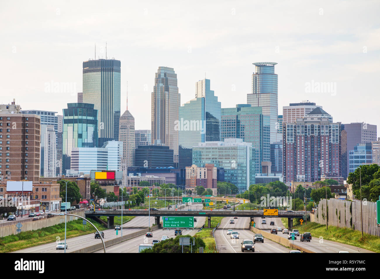 Downtown Minneapolis, Minnesota Stock Photo - Alamy
