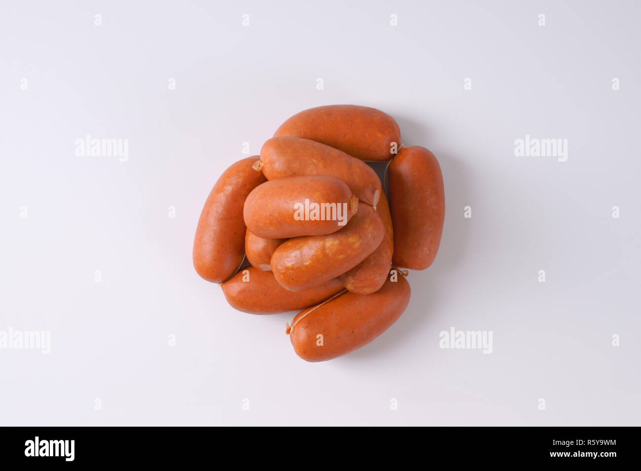 short thick sausages Stock Photo - Alamy
