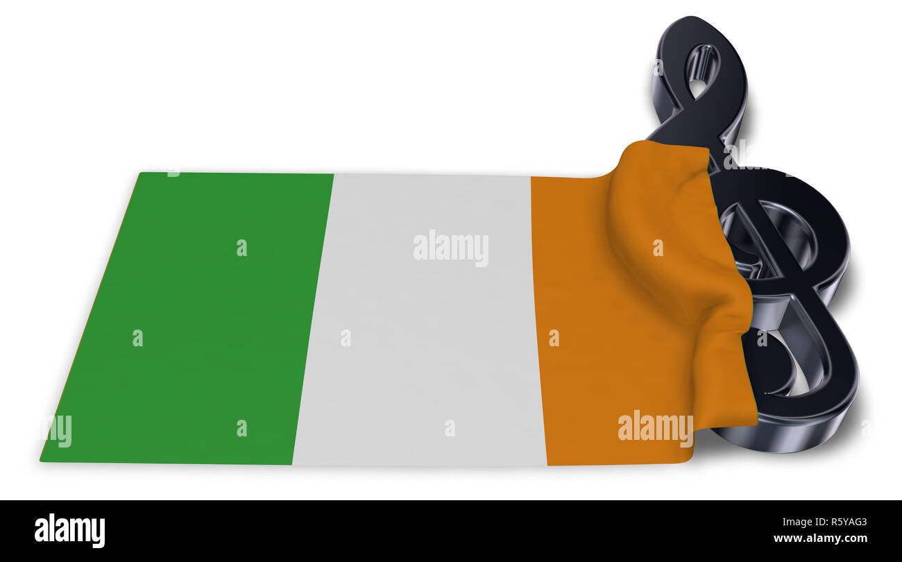 Tricolour flag ireland Cut Out Stock Images & Pictures - Alamy