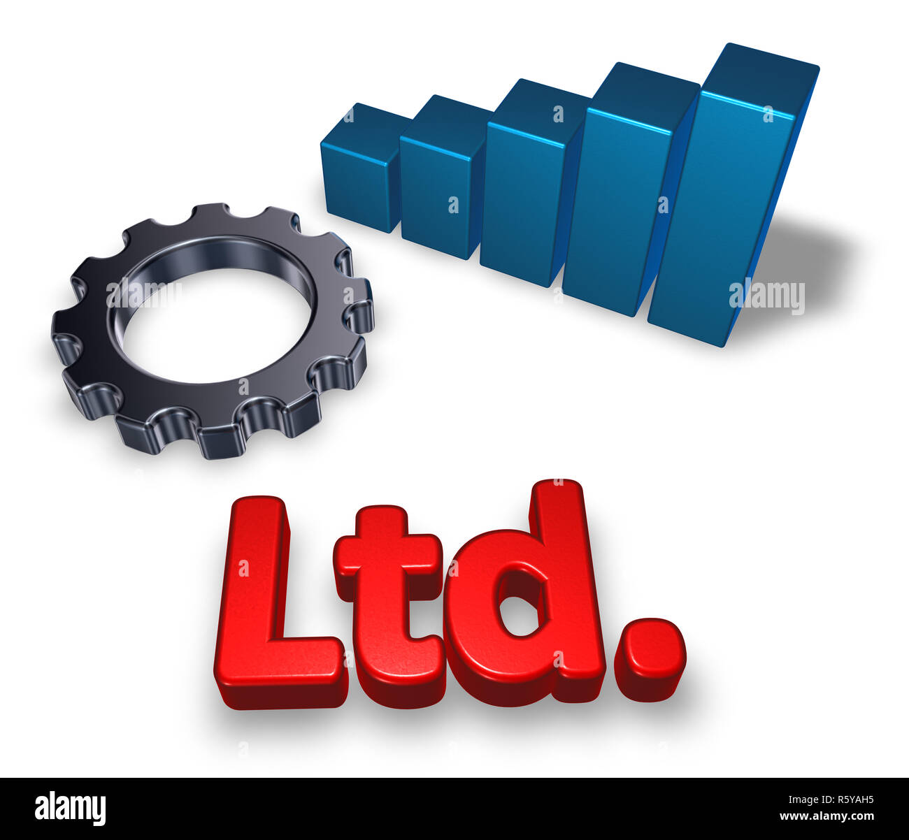 ltd-tag,balcony diagram and gear wheel Stock Photo - Alamy