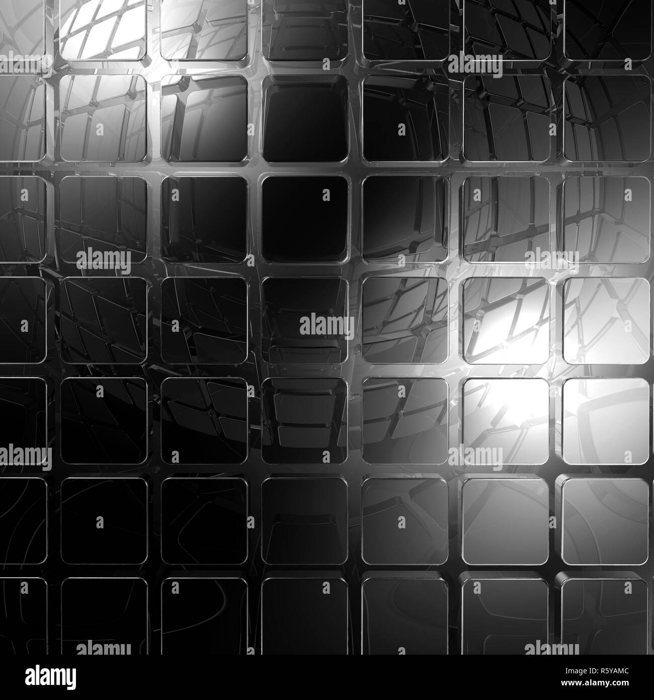 futuristic abstract mirror background Stock Photo - Alamy