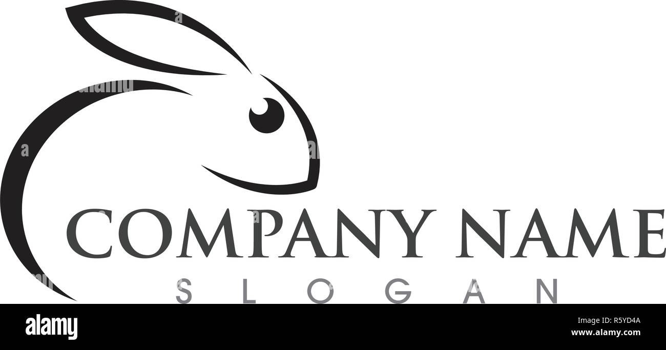 Rabbit graphic hi-res stock photography and images - Alamy