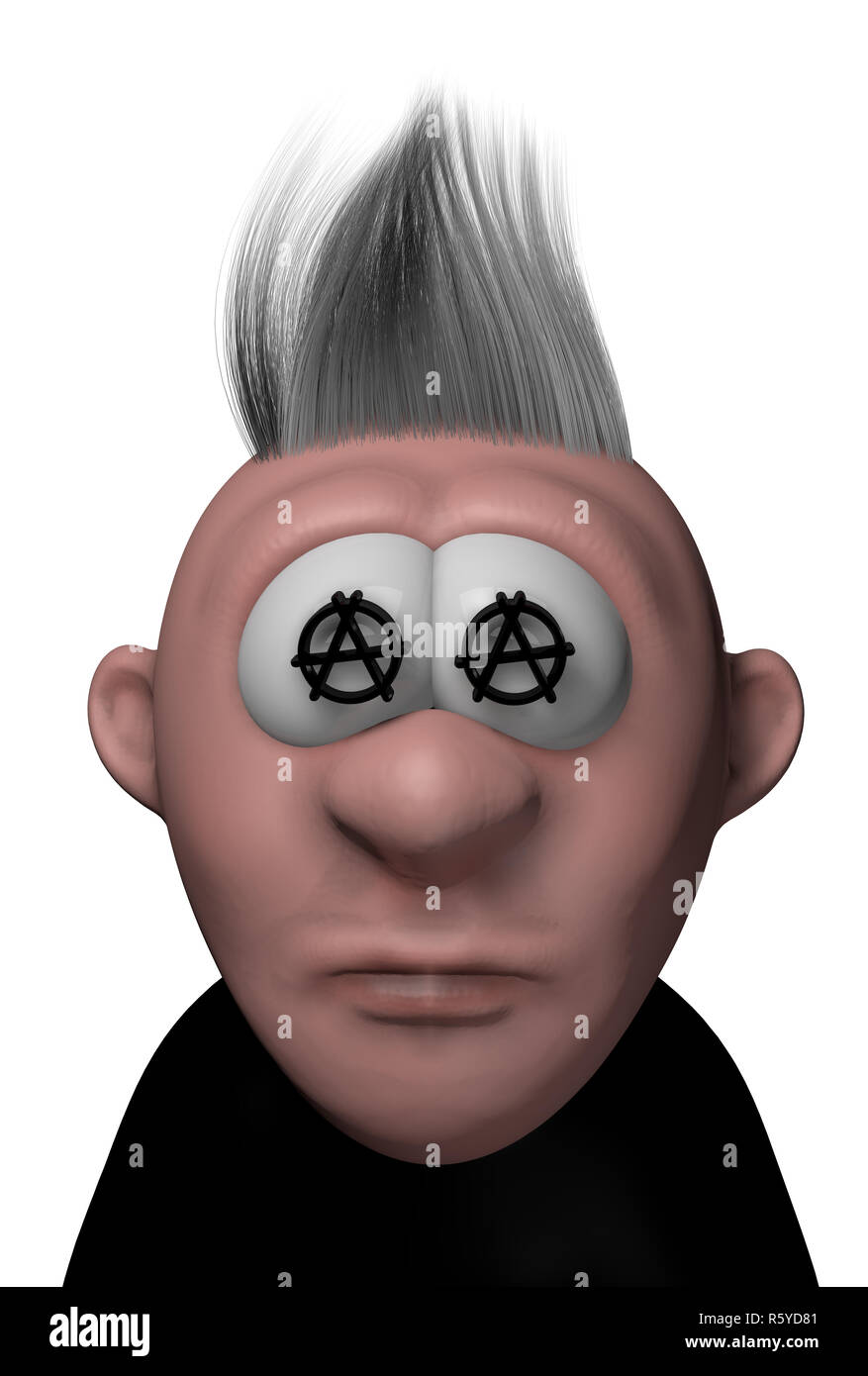 Cartoon punk hi-res stock photography and images - Alamy