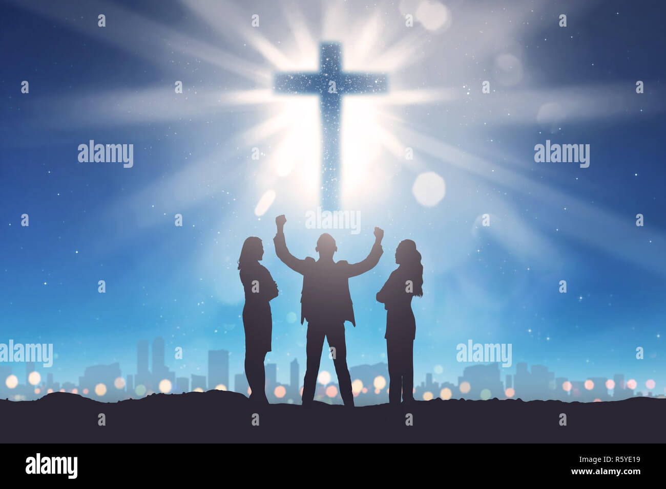 Revelation bible woman hi-res stock photography and images - Alamy