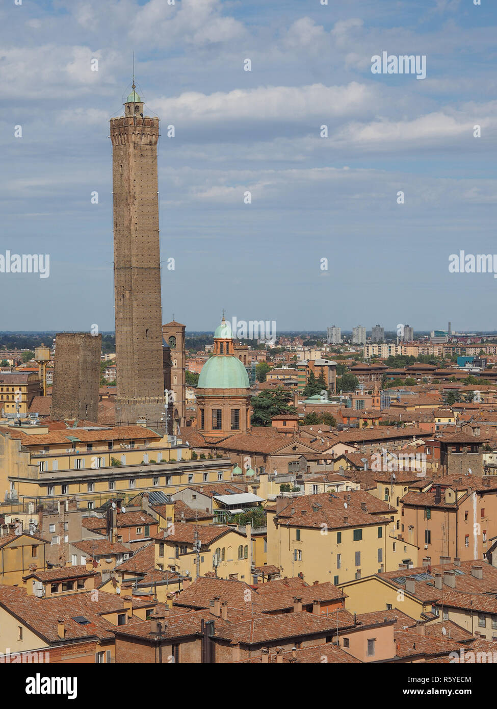 Aerial view of Bologna Stock Photo - Alamy