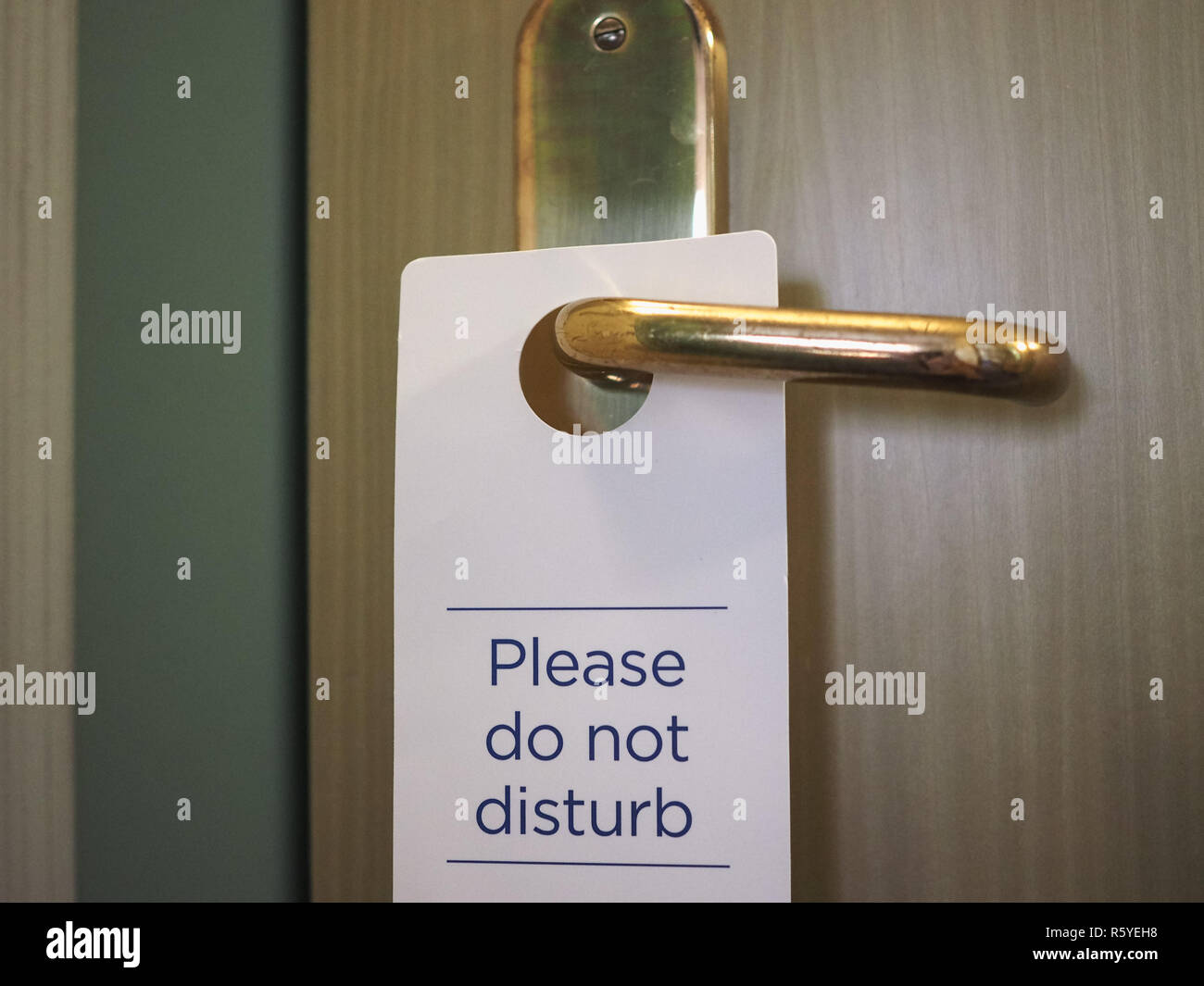 please do not disturb Stock Photo - Alamy