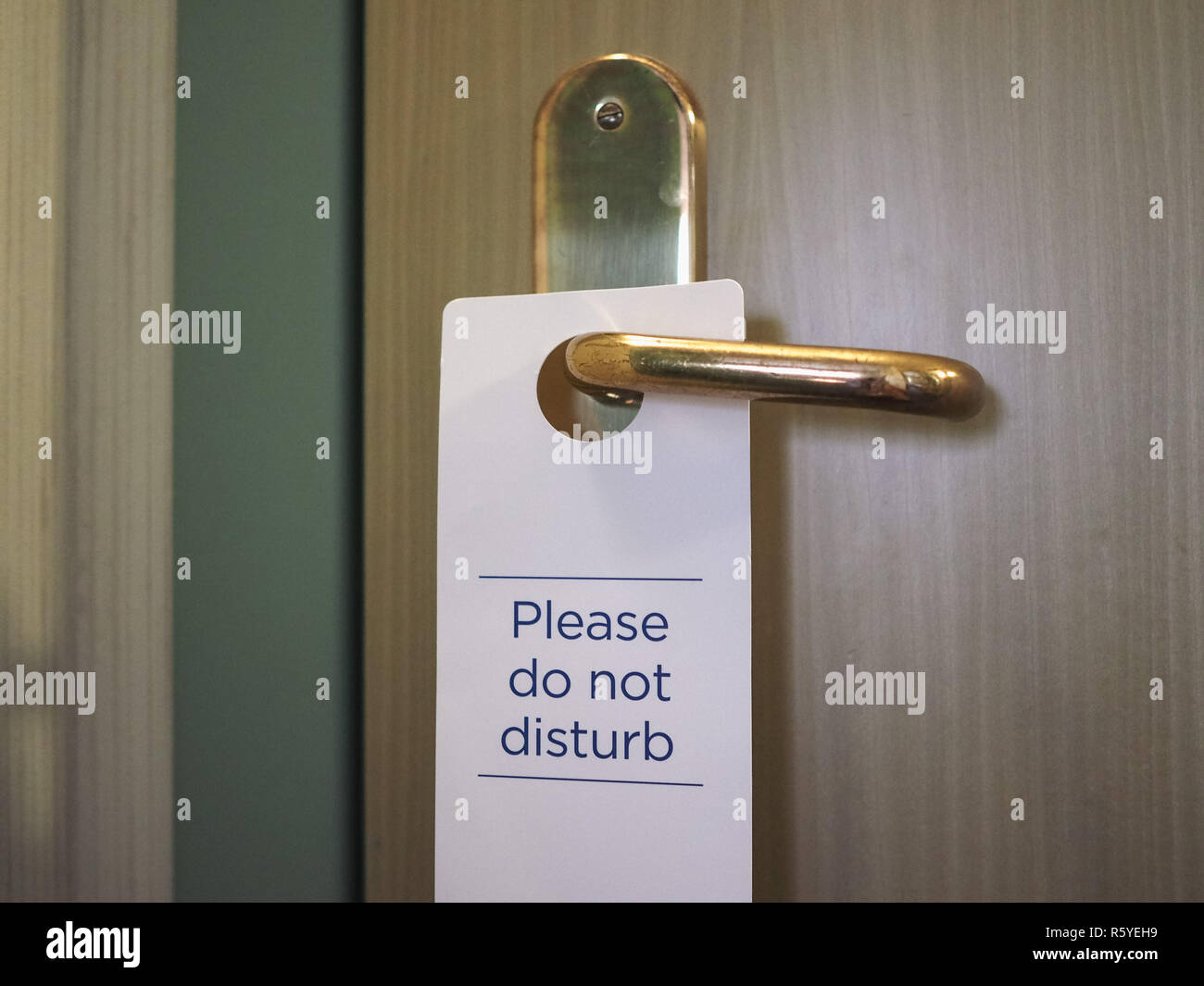 please do not disturb Stock Photo - Alamy