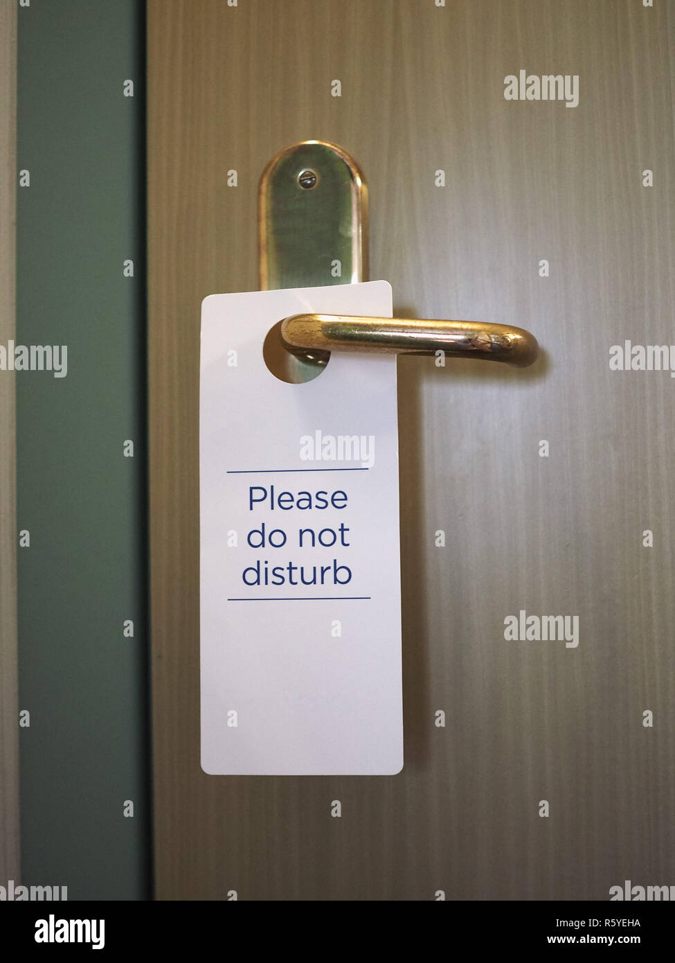 please do not disturb Stock Photo - Alamy