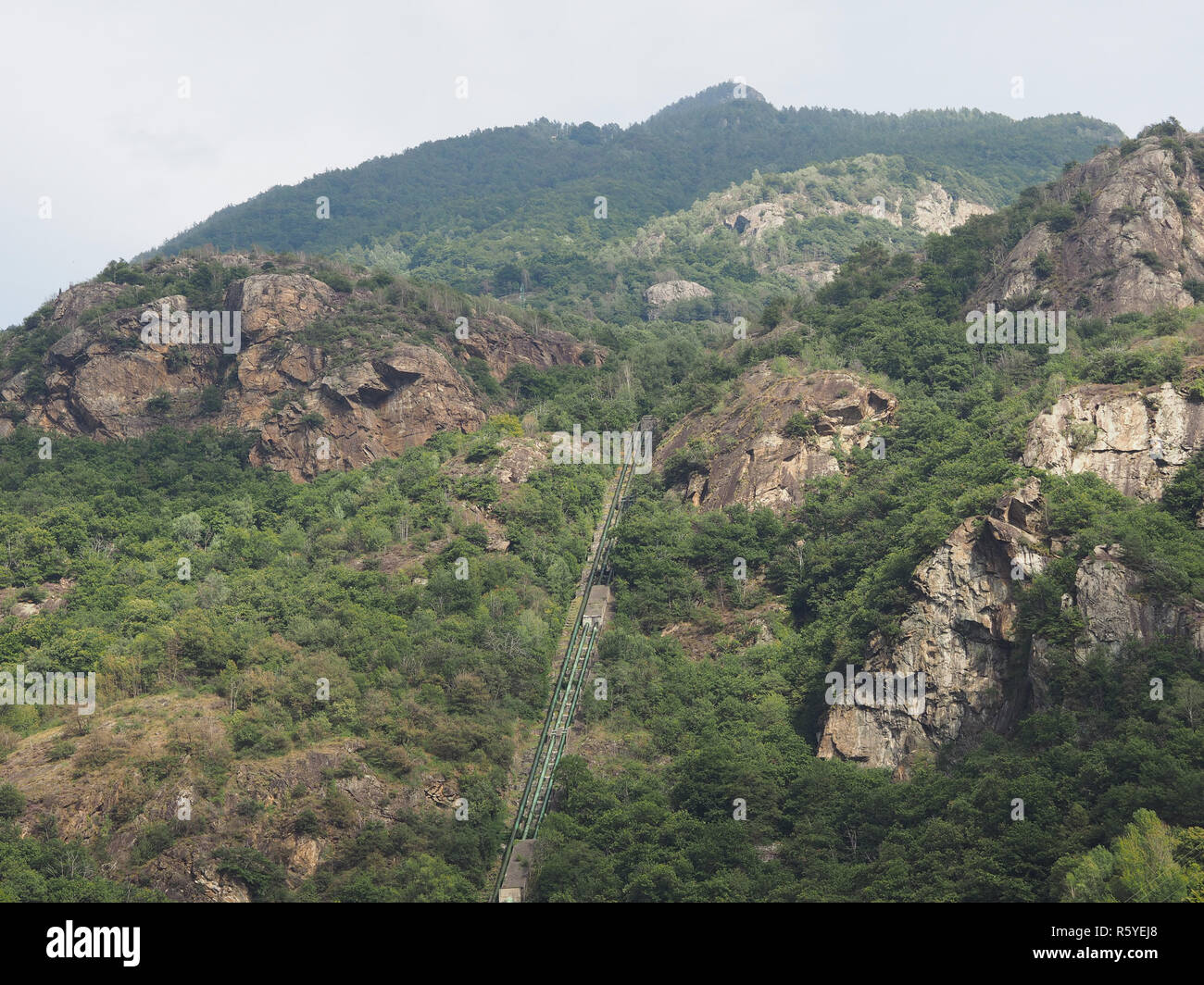 Power station in Pont Saint Martin Stock Photo - Alamy