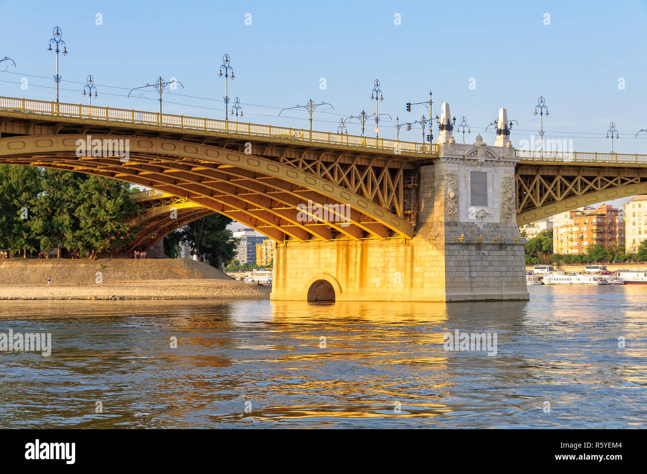 Margaret Bridge - Budapest Stock Photo - Alamy