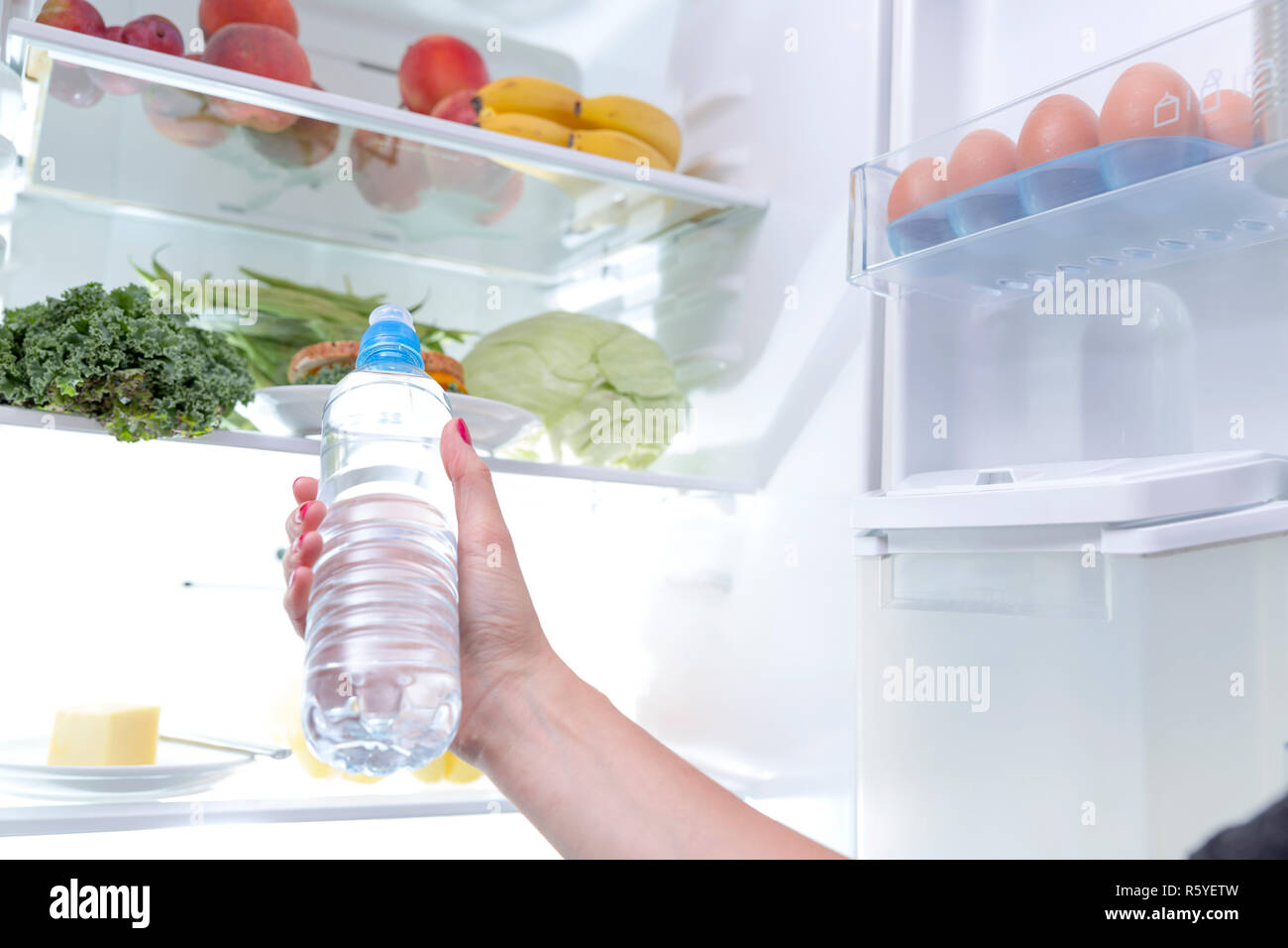 Taking food out freezer hi-res stock photography and images - Alamy