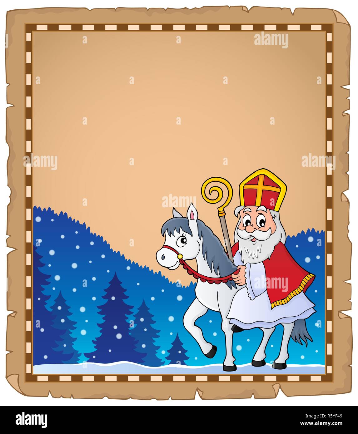 Sinterklaas drawing hi-res stock photography and images - Alamy