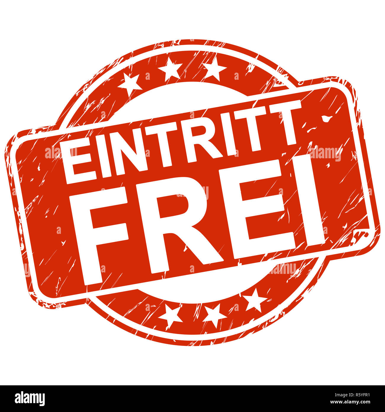 Admission stickers Cut Out Stock Images & Pictures - Alamy