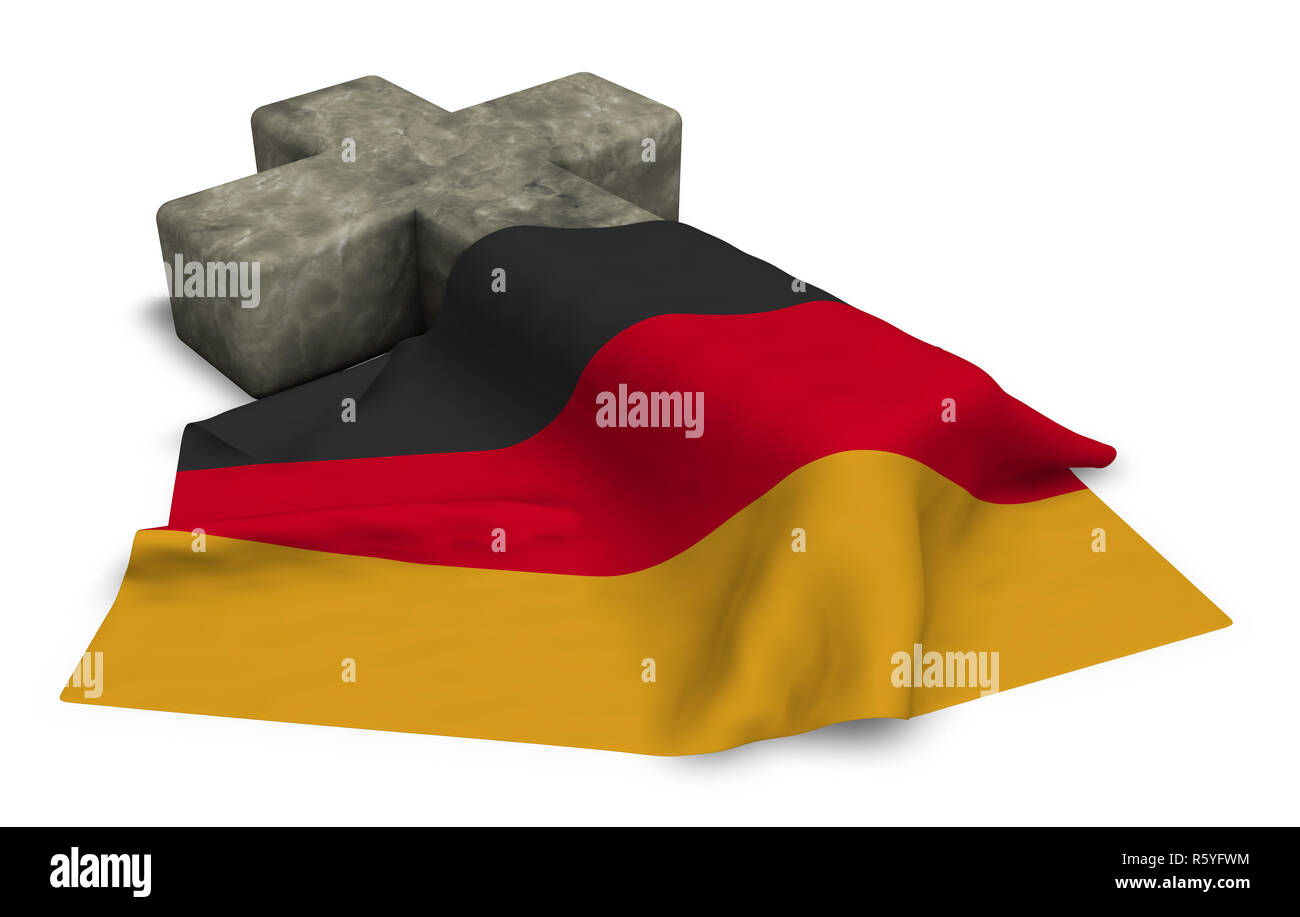 German cross flag Cut Out Stock Images & Pictures - Alamy