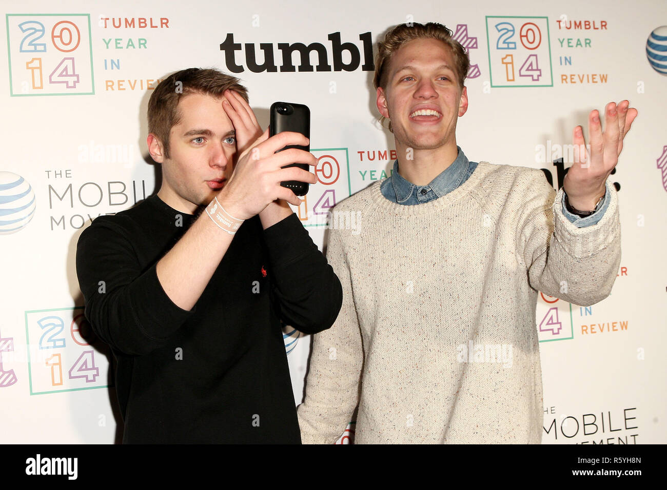 NEW YORK, NY - DECEMBER 10: YouTube stars Joey Gatto and Josh ...
