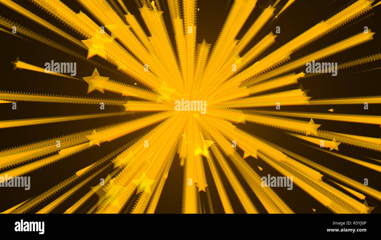 Abstract background with stars explosion Stock Photo - Alamy