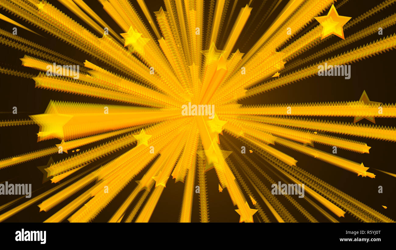 Abstract background with stars explosion Stock Photo - Alamy