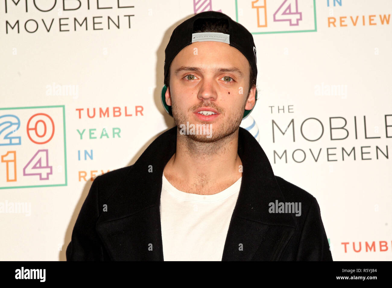 NEW YORK, NY - DECEMBER 10: Musician and Lead Singer Alex De Leon of ...