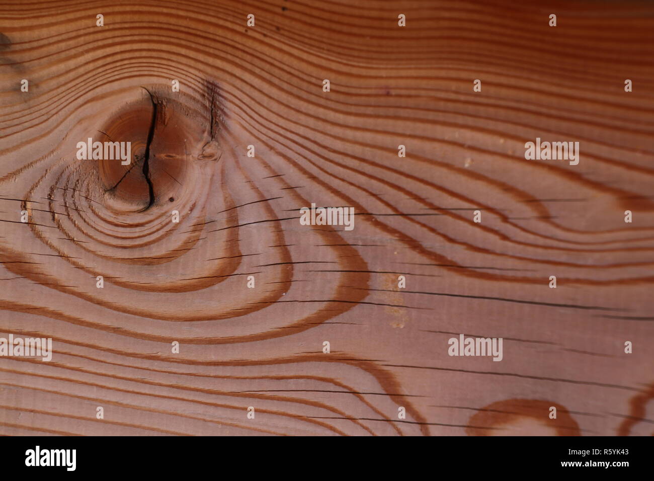 wood grain - board with knothole and structures Stock Photo - Alamy