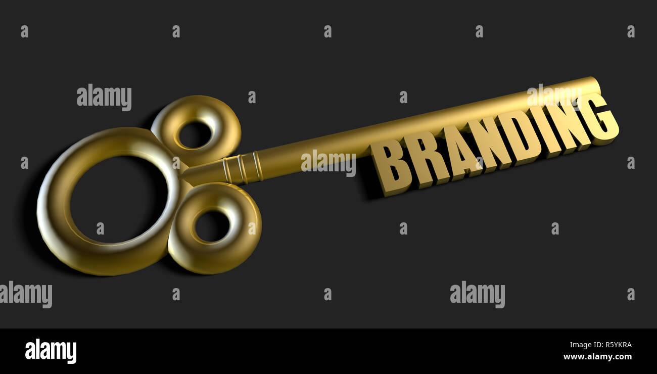 Key To Your Branding Stock Photo - Alamy