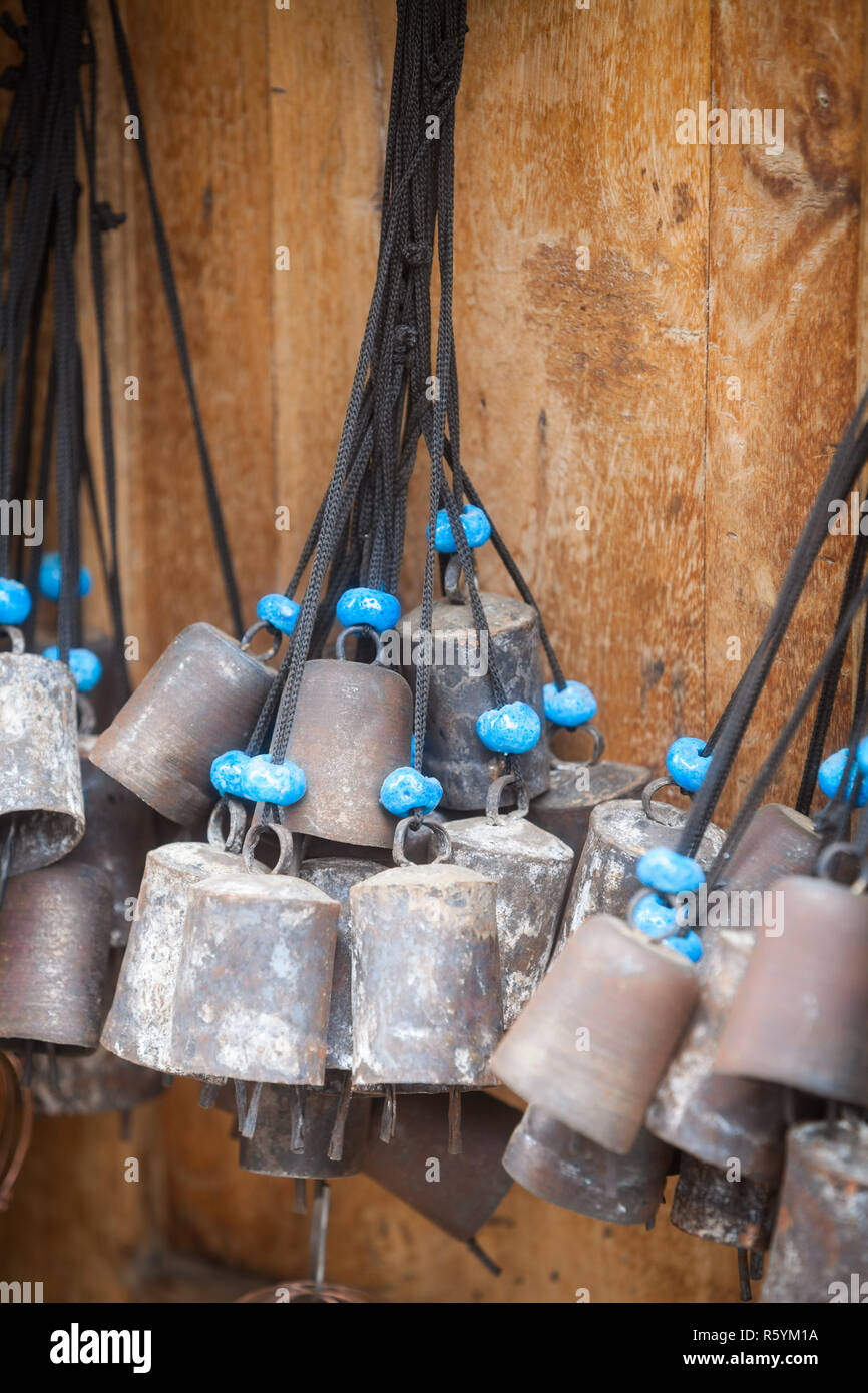 Golden bell hang alarm hi-res stock photography and images - Alamy