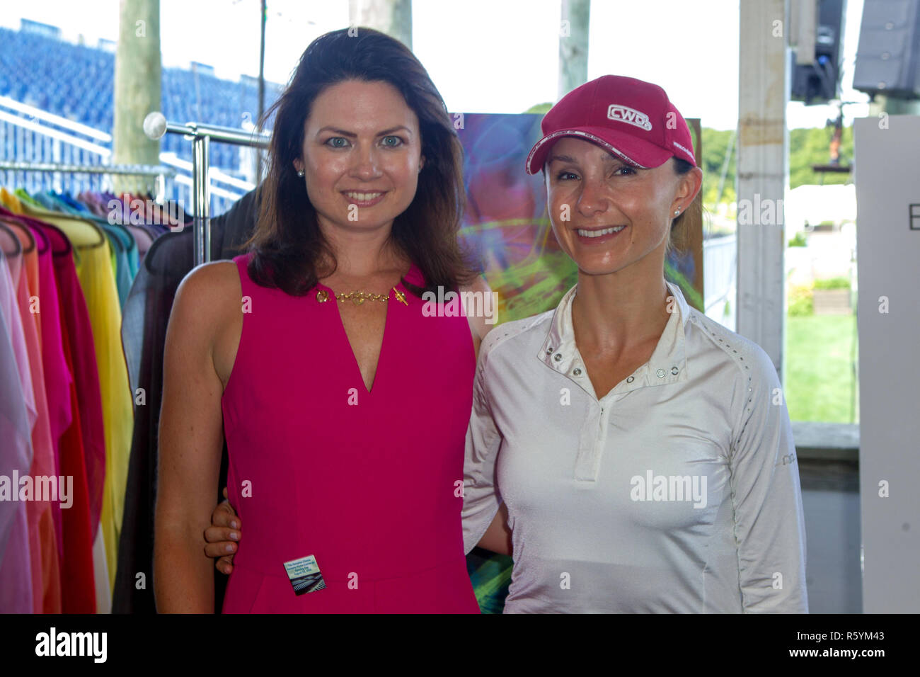 BRIDGEHAMPTON, NY - AUGUST 26: Dr. Scarlett Magda and Georgina ...