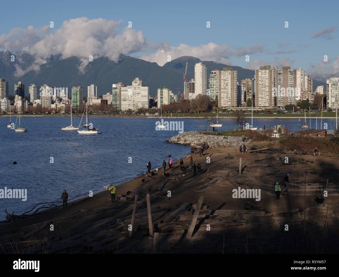 Vancouver City & False Creek from Kitsilano - Vancouver, BC, Canada ...