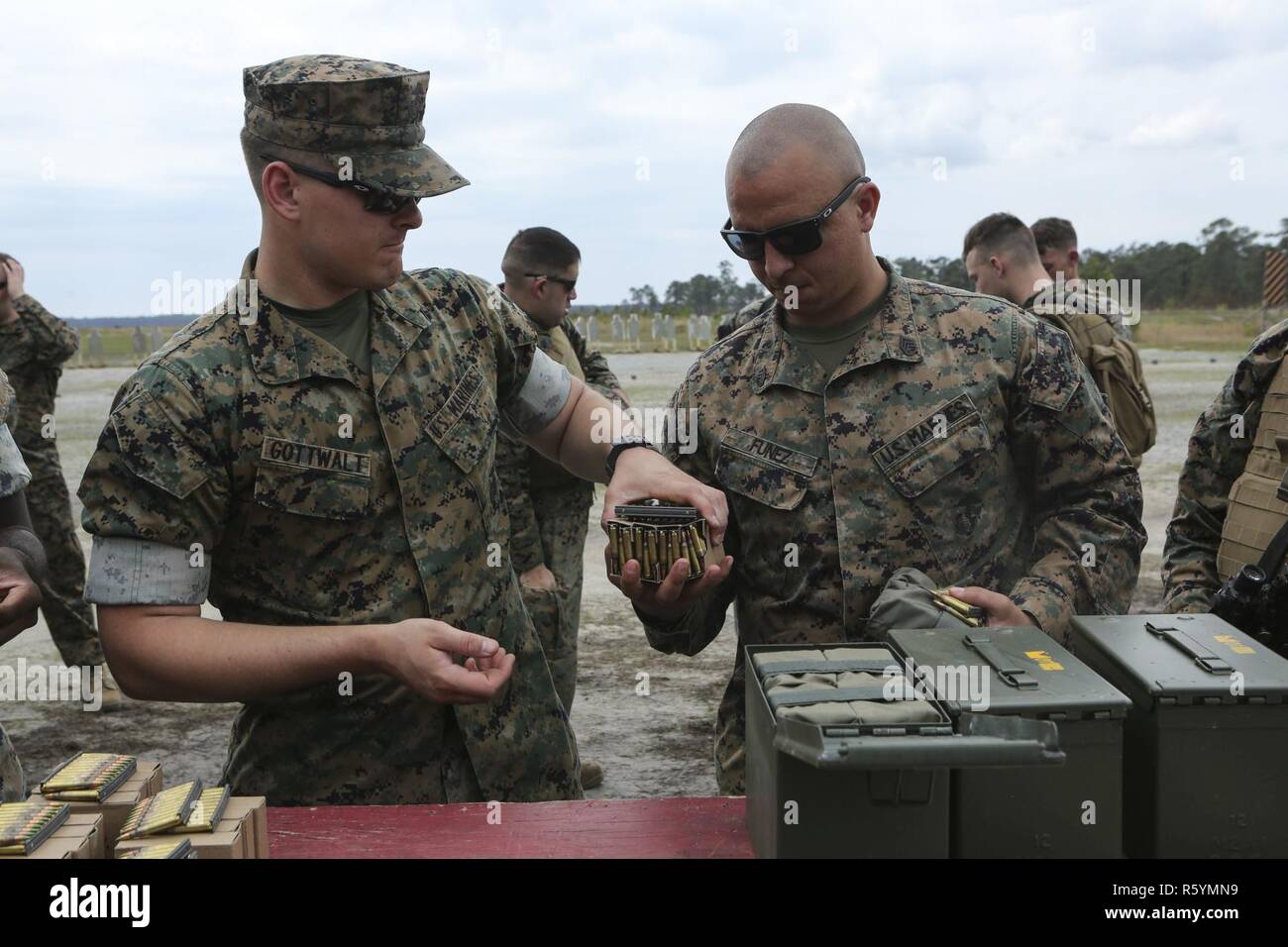 U.S. Marine Corps Lance Cpl. Brian M. Gottwalt, Ammunition Technician ...