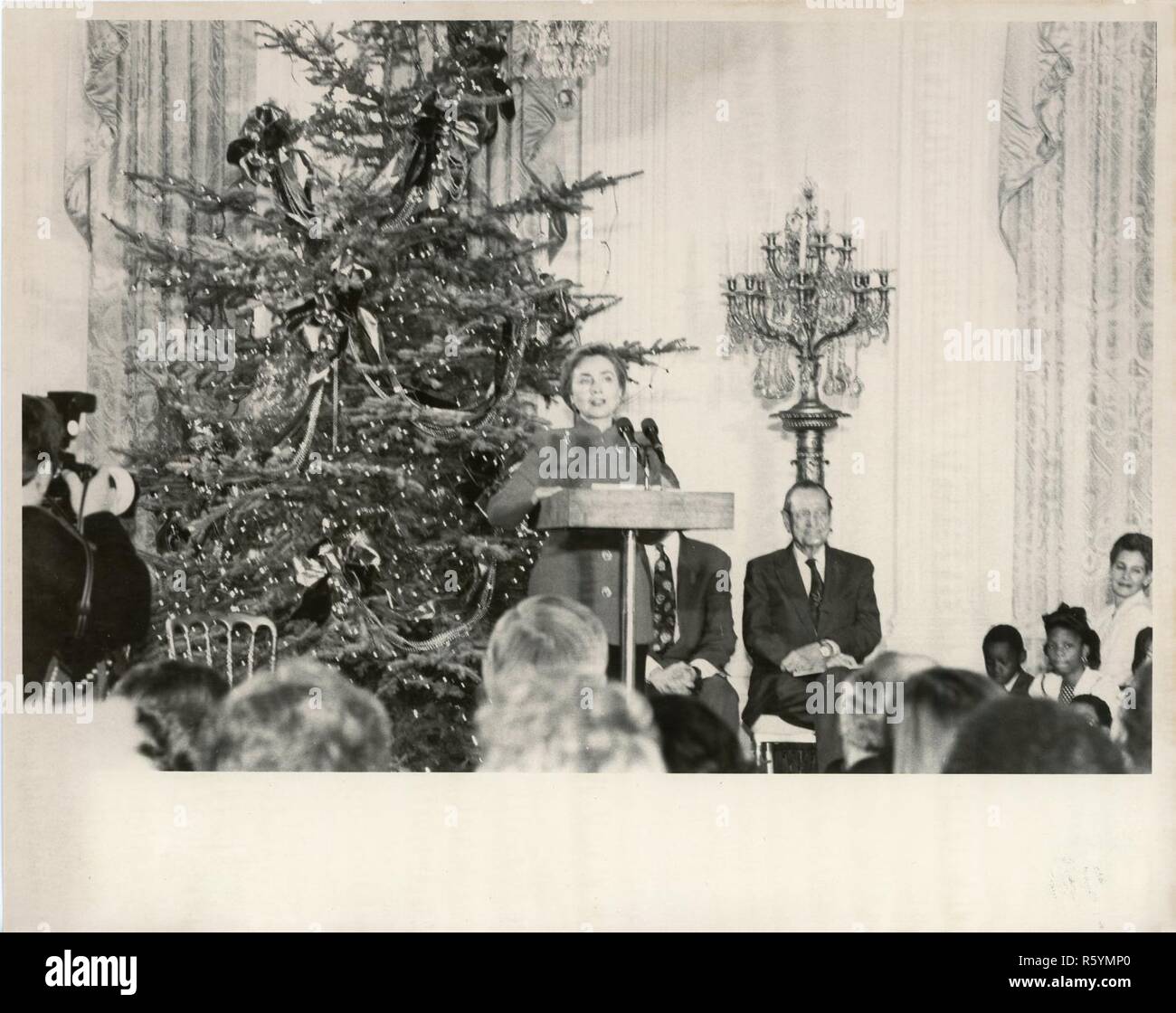 Admin. Atwood with President & Mrs. Clinton - First lady Hillary ...