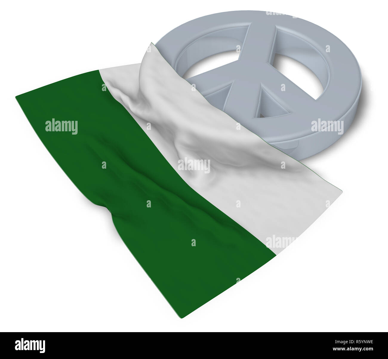 Saxon flag Cut Out Stock Images & Pictures - Alamy