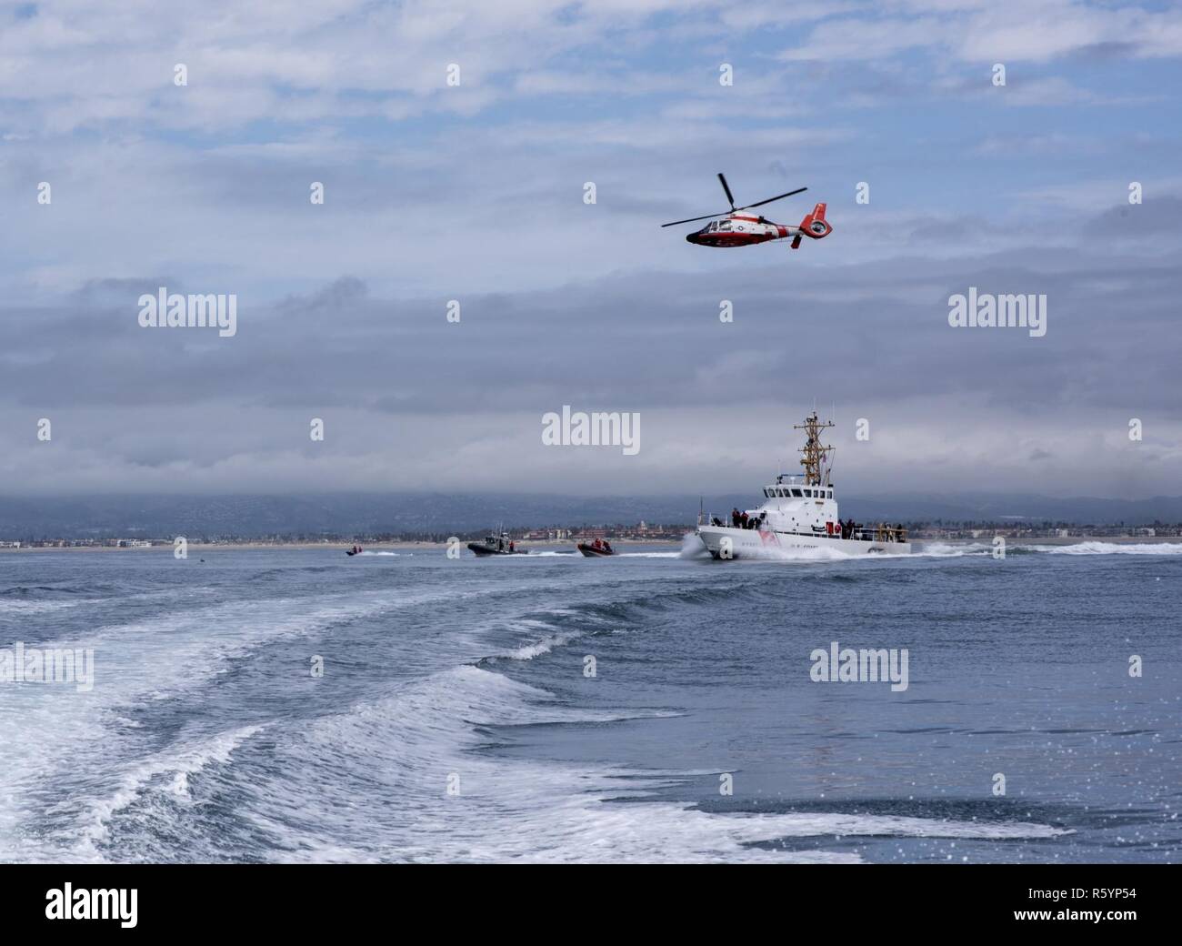 LOS ANGELES – The Coast Guard and partner agencies conducted an ocean ...