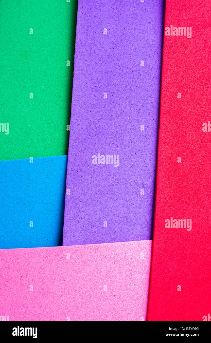 Material design colorful layers in geometric colorful overlap Stock ...