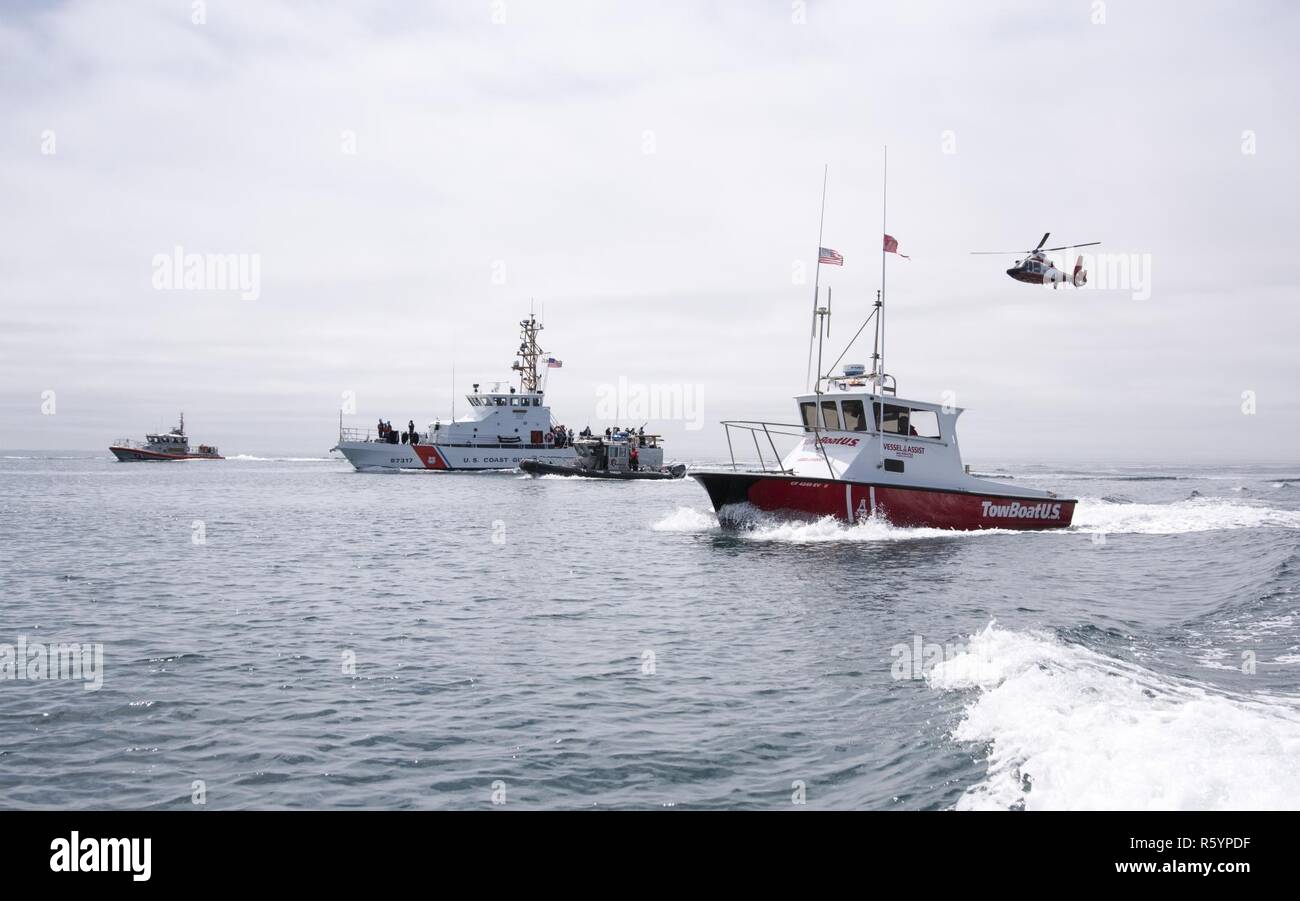 LOS ANGELES – The Coast Guard and partner agencies conducted an ocean ...