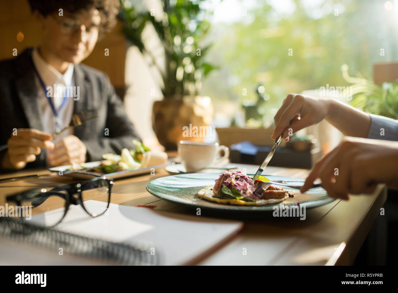 Woman Restaurant Manager