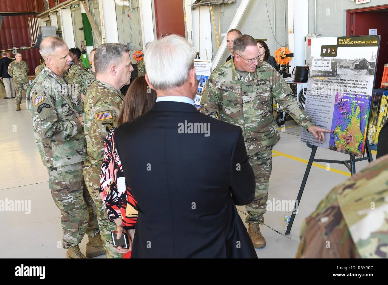 U.S. Army Chief of Staff Gen. Mark A. Milley visits Network Enterprise ...