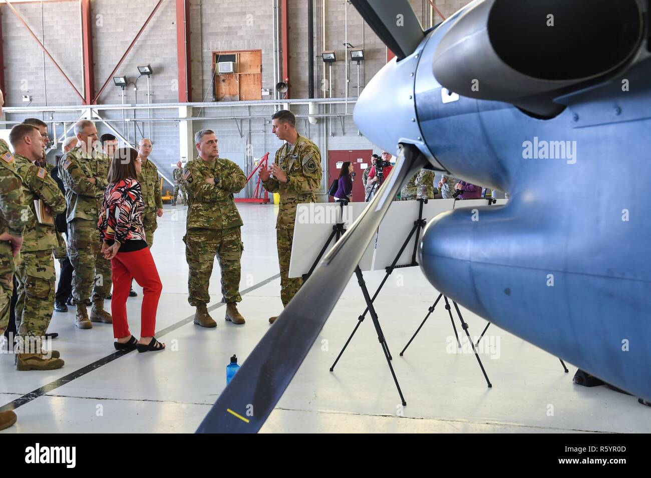U.S. Army Chief of Staff Gen. Mark A. Milley and Congresswoman Martha ...