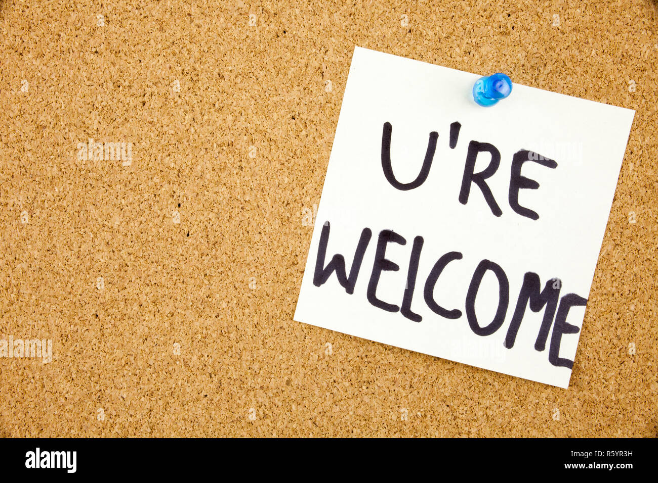 Wellcome sign hi-res stock photography and images - Alamy