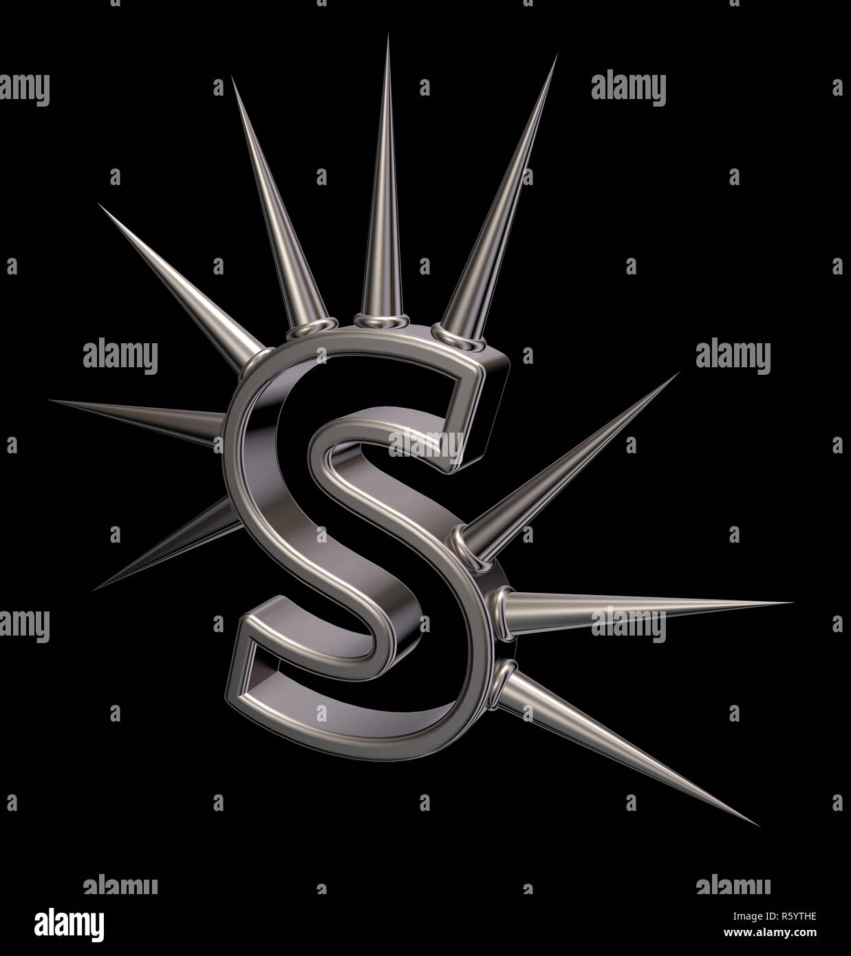 spine letter s Stock Photo - Alamy