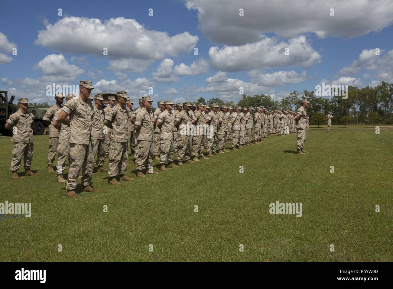 ROBERTSON BARRACKS, Darwin – U.S. Marines with 3rd Battalion, 4th ...
