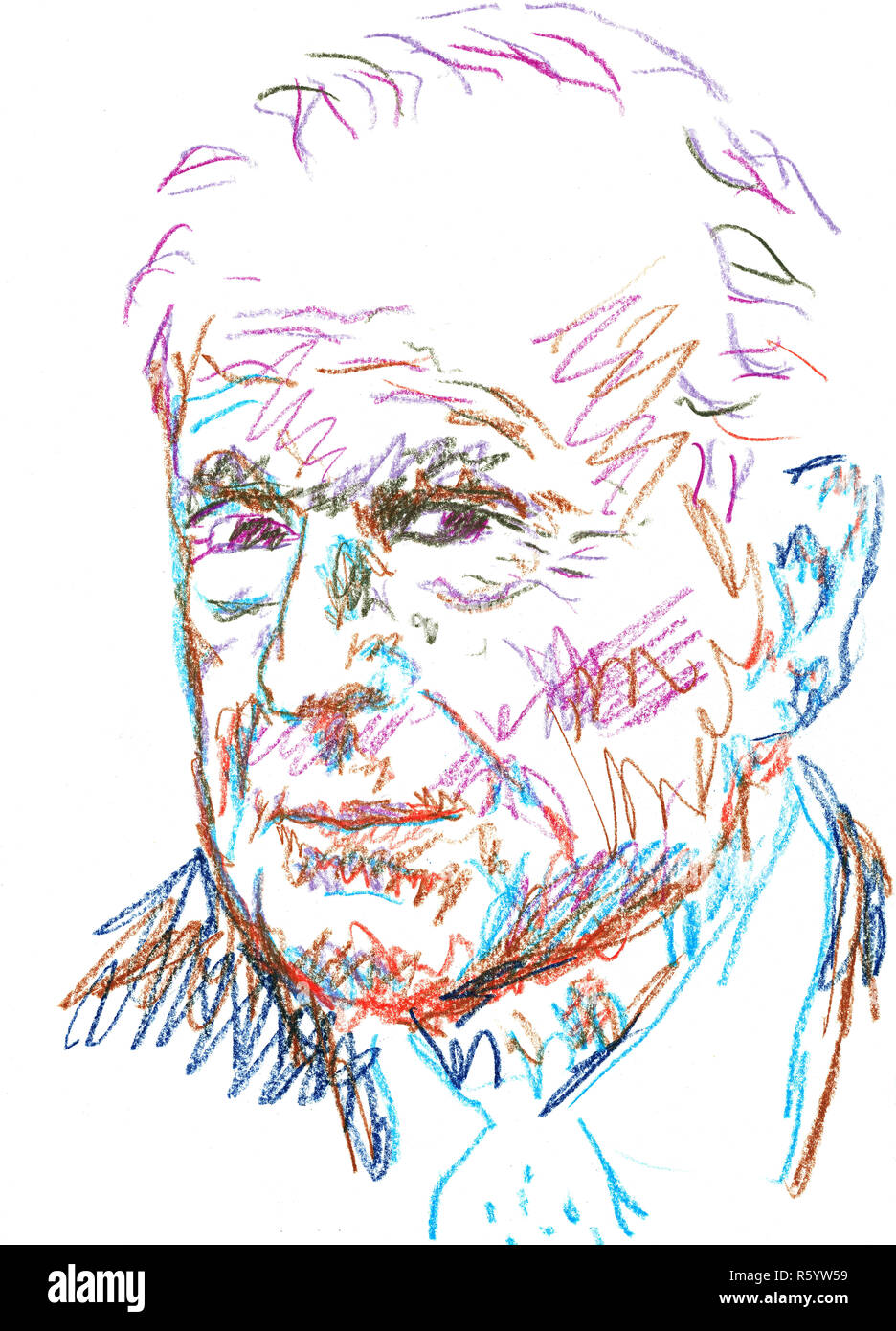 Colourpencil drawing hi-res stock photography and images - Alamy